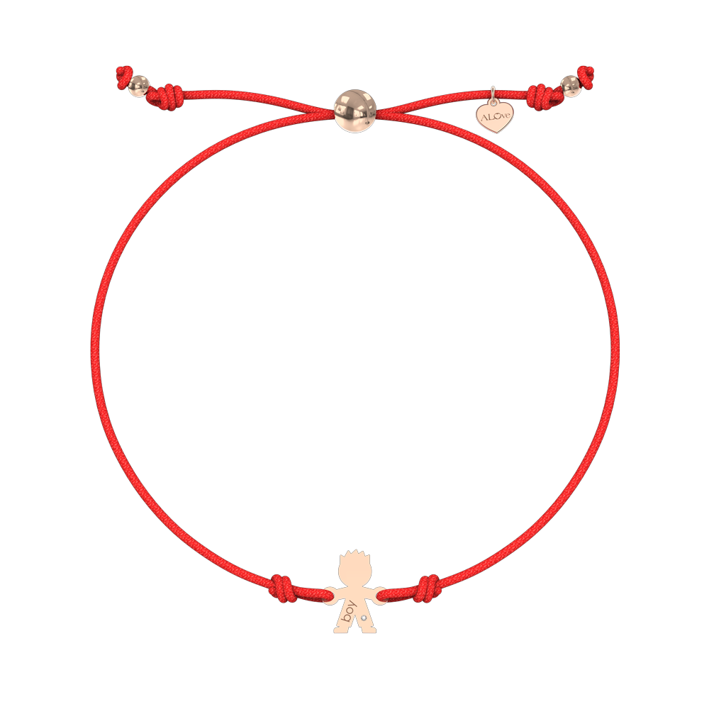 Náramek s diamantem Little Boy | Halada