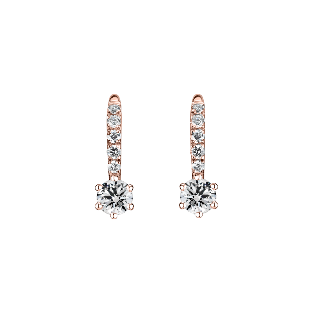 Náušnice s diamanty Essential Glow | Halada