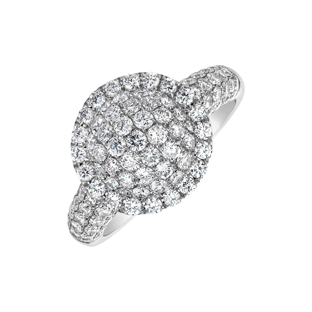 Prsten s diamanty Princess Charming | Halada