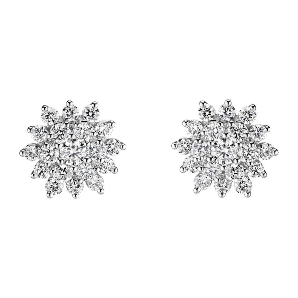 Náušnice s diamanty Evening Sky | Halada