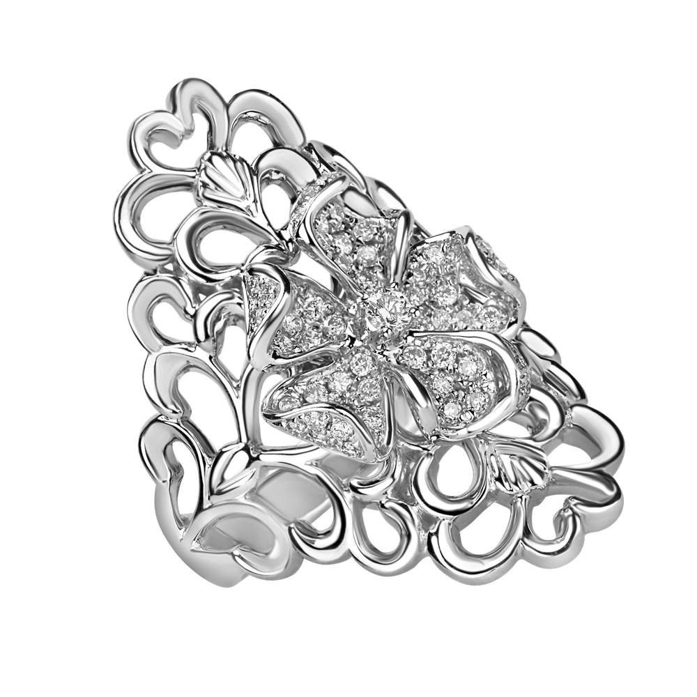 Prsten s diamanty Luxury Garden | Halada