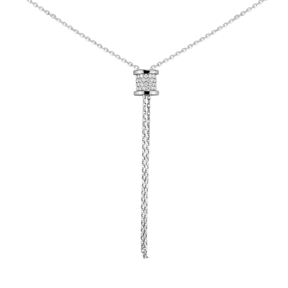 Náhrdelník s diamanty Timeless Spiral | Halada